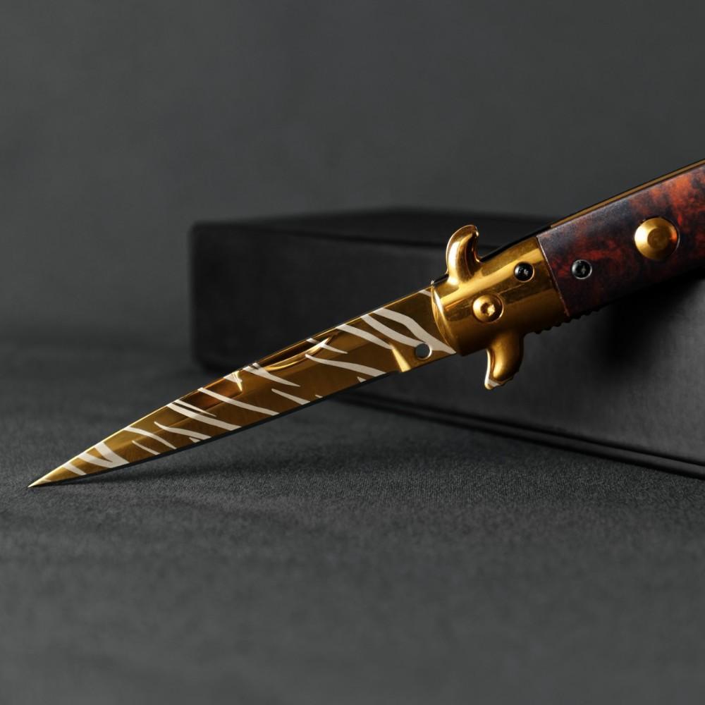 Night Lore Huntsman Knife - Real Video Game Knife Skin - Elemental Knives